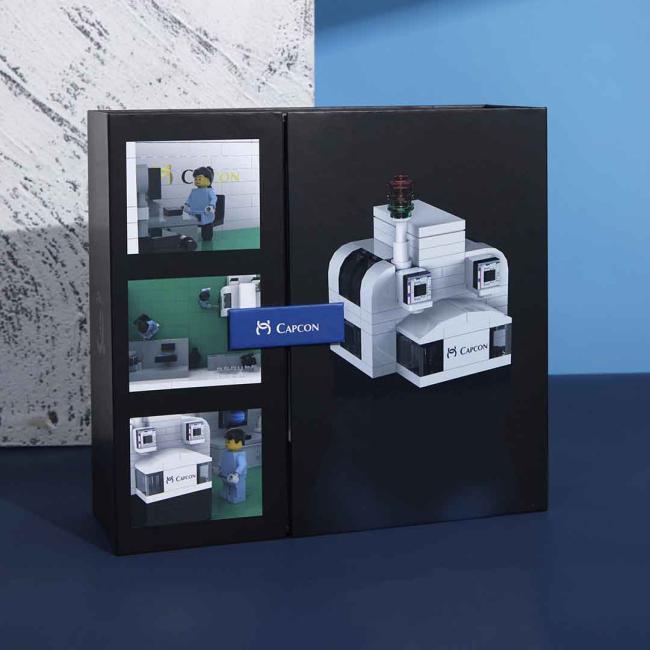 Premium packaging box with ribbon