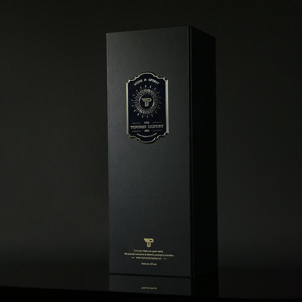 Quality Custom Luxury Mahogany Wine Box Magnetic Whiskey Packaging Box for Premium Spirits and Champagne for sale