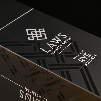 China Personalised Lid Off Sgoulder Luxury Wine Box Rigid Bottle Packaging Cardboard Box Custom Logo for sale