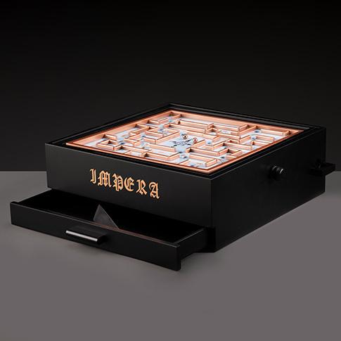 Quality Custom Luxury Wooden Box Entertainment Packaging With Laser Engraved Logo Drawer for sale