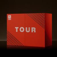 China Double Opening Custom Electronics Packaging Paper Gift Box With UV Embossing for sale