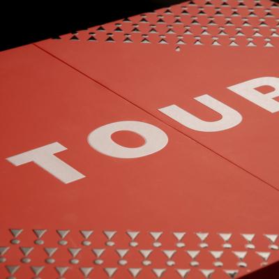 China Double Opening Custom Electronics Packaging Paper Gift Box With UV Embossing for sale