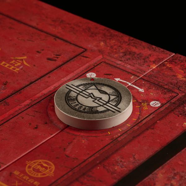 Quality Custom Handmade Composite Packaging Vintage Style Box With Button Complex for sale