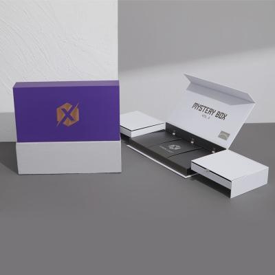 China Complex Structural Rigid Composite Packaging Custom Slide Drawer Box Packaging for sale