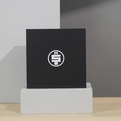 China Luxury Matte Flip Top Electronic Product Packaging Clamshell Gift Packaging Box for sale