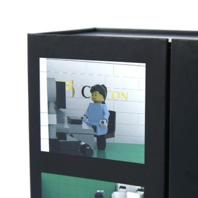 Cina Scatola regalo a doppia apertura magnetica su misura Scatola di imballaggio ecologico in vendita