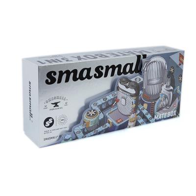 China Premium Design Recyclable Paper Custom Electronics Gift Box with Hang Bag for sale