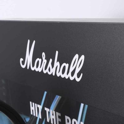 China Acrylic Audio Speaker Display Stand Custom Functional With Metal Button for sale