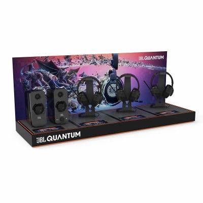 China Headphone Audio Display Combination Functional Audio Ad POS POP Display Stands for sale