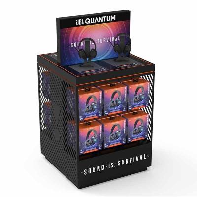 China Headphone Audio Display Combination Functional Audio Ad POS POP Display Stands for sale