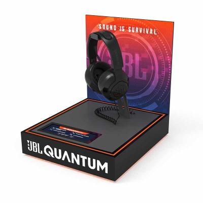 China Headphone Audio Display Combination Functional Audio Ad POS POP Display Stands for sale