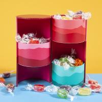 Quality Luxury Rigid Paper Cylinder Packaging Box 3 Layer Drawer Round Paper Tube Box for sale