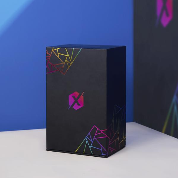 Quality Colorful Neon Rigid Cardboard Jewelry Gift Packaging Pull Out Drawer Box Bespoke Box for sale