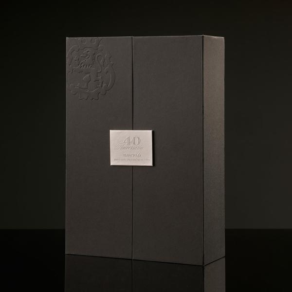 Quality Glitter Magnetic Rigid Luxury Wine Gift Box Cardboard Double Open Gift Box for sale