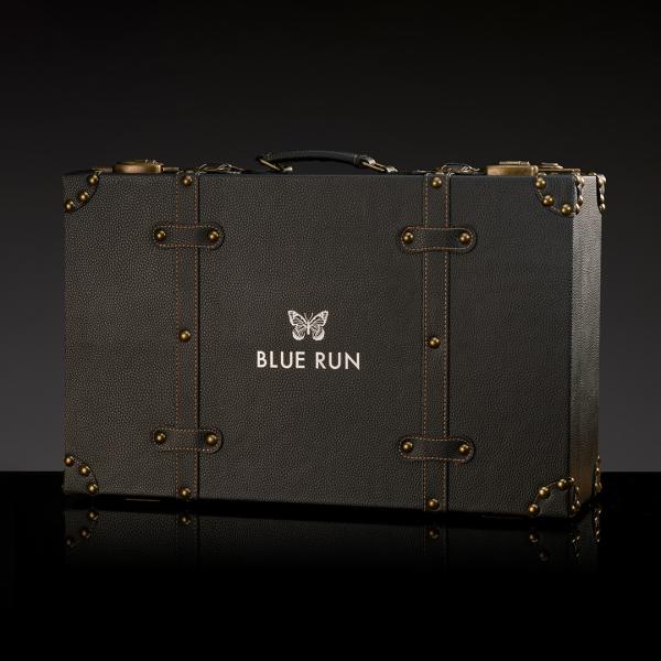 Quality Leather Whiskey Suitcase Packaging Three Bottles Wine Luggage Travel Case With Handle for sale