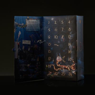 Cina Flip Lid Luxury Collapsible Solid Rigid Cardboard Custom Wine Box Wedding Gift Packaging in vendita