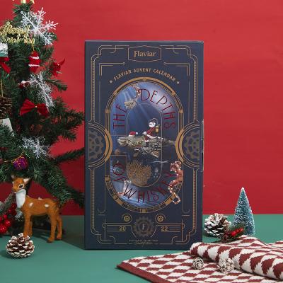 Cina Flip Lid Luxury Collapsible Solid Rigid Cardboard Custom Wine Box Wedding Gift Packaging in vendita