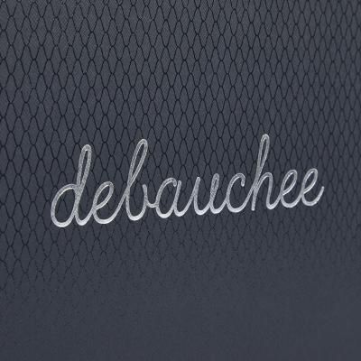 Cina Cartone rigido personalizzato bottiglia di vino scatola regalo imballaggio nero tocco morbido lettere d'argento in vendita