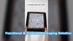 Interactive Packaging Box with Maze Game | Custom Premium Packaging Manufacturer