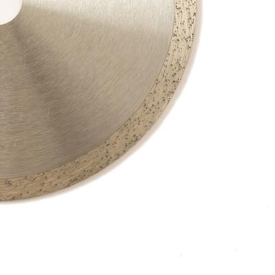 China Cold Press 7inch 180×1.6/2.2×10×22.23mm Continuous Rim Diamond Blade For Ceramic ,Marble With Long Cutting Life for sale