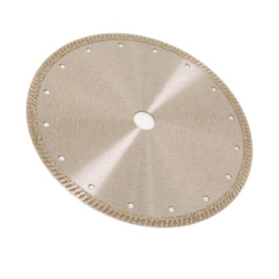 Cina disco tagliente di pietra a 9 pollici a 9 pollici sottile della smerigliatrice di angolo di 230x22.2 Turbo Diamond Blade For in vendita
