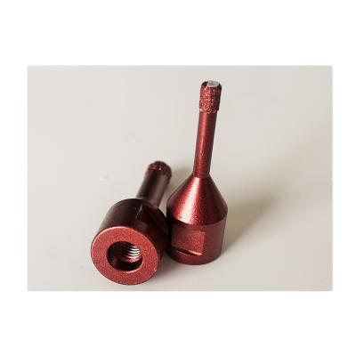 China 6×8×M14×60MM Diamond Drill Bit For Granite Vacuum Brazed Diamond Bit Drill With Long Life for sale