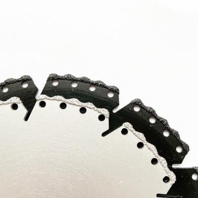 Cina il vuoto di 5inch 125x22.23mm ha brasato Diamond Blade For Stone Cutting in vendita