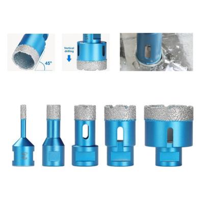 China Nat Droog Diamond Core Cutting Bits Set voor Porseleintegel Diamond Masonry Bit 40x10x60xM10 Te koop