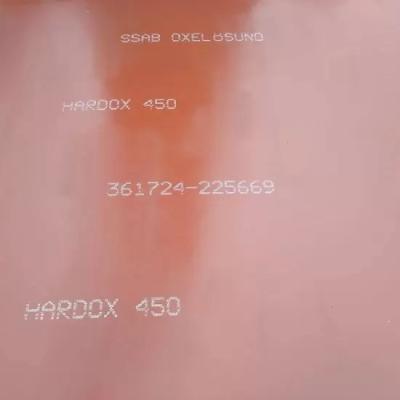 Cina 6mm 3 millimetri di 5mm  450 di abrasione laminata a caldo del piatto resistente in vendita