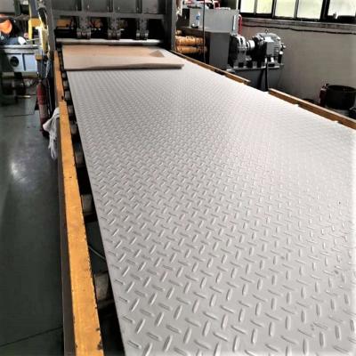 Cina ASTM 201 304 a quadretti dello strato del modello di acciaio inossidabile impressi in vendita