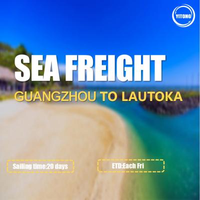 Chine Fret maritime international de Guangzhou à la navigation directe de Lautoka Fidji à vendre