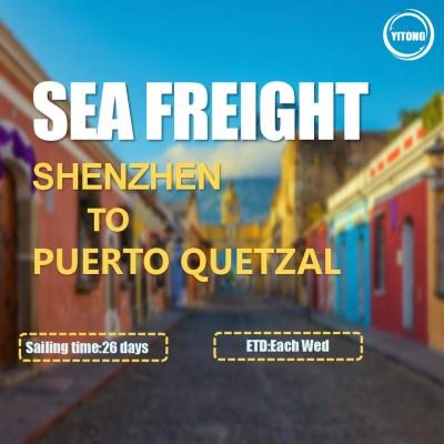 Κίνα FOB CIF διεθνές ωκεάνιο φορτίο από Shenzhen στο QUETZAL Γουατεμάλα Puerto προς πώληση