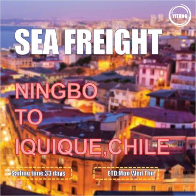 China Ningbo aan de Globale Oceaan die van Iquique Chili Internationale Vrachtvervoerder verscheept 30 Dagen Te koop