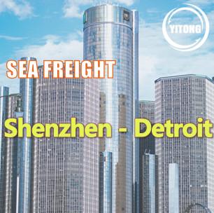 China Internationale Frachtdienste DDU DDP Seevon Shenzhen nach Detroit US zu verkaufen