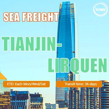 中国 Lirquenチリ インターナショナルの海貨物兵站学FOB CIFの言葉へのテンシン 販売のため