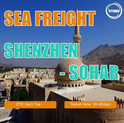 Китай Международная логистика по морю от Далиана до Сохара Омана продается