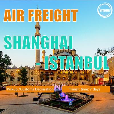 China Luchtvracht van Shanghai naar Istanbul Luchtvervoer Luchtvracht Logistiek Cargo Schipprijs Spediteur Te koop