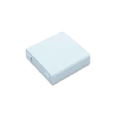 Quality FTTH Optical Fiber Panel 86x86x24mm With Two SC Adapter Interfaces for sale