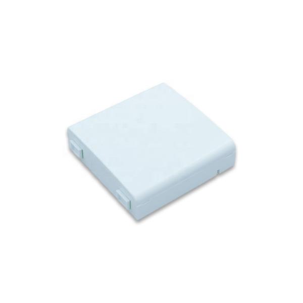 Quality FTTH Optical Fiber Panel 86x86x24mm With Two SC Adapter Interfaces for sale