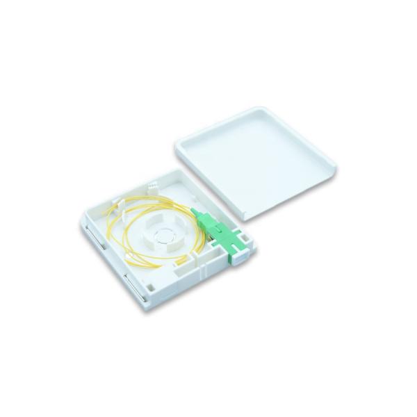 Quality Pull Out Cover Optical Fiber Panel With Two SC / 2LC Adapter Interfaces for sale