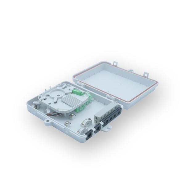 Quality Wall Mounted FTTH Fiber Terminal Box 24 Core With Duplex SC Adapters for sale