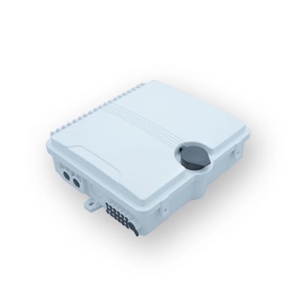 Quality 1:8 FTTH Splitter Box 12 Cores Capacity UV Resistant With None Cable Breaking for sale