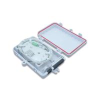 China Indoor FTTH Terminal Box 4 Core Wall Mounted Shock Resistant for sale