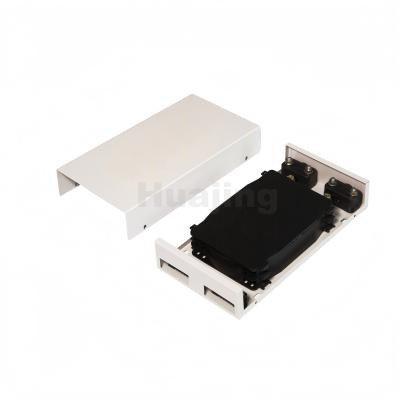 China Indoor Fiber Termination Box Wall Mount 12 Cores Capacity Pigtail Type for sale