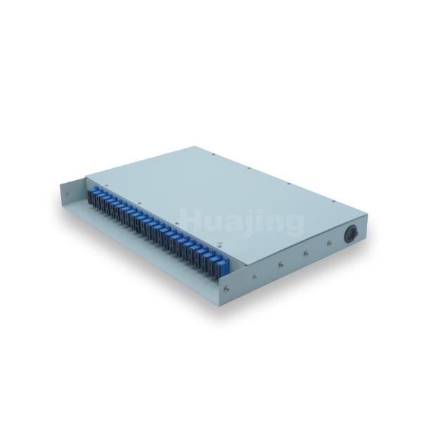 Quality 48 Cores 19Inch Rack Mount Fiber Termination Box Customized Adapter for sale
