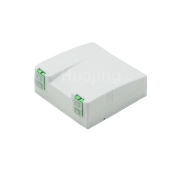 Quality Compact FTTH Optical Fiber Panel 86x86x34mm With 4 SC Adapter Interfaces for sale