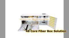 48 Core Fiber Distribution Box Durable FTTH Solution