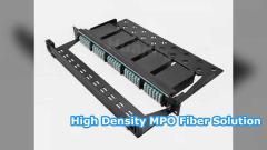 High Density MPO Fiber Terminal Box for Rack Cabinets