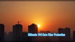 144 Core Fiber Optic Splice Closure IP68 Protection