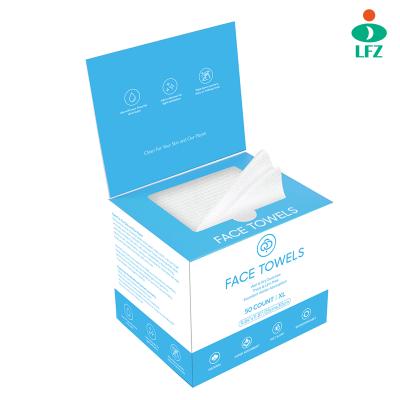 China Upgrade Package Biodegradable Disposable Clean Face Towel Clinically Tested for sale
